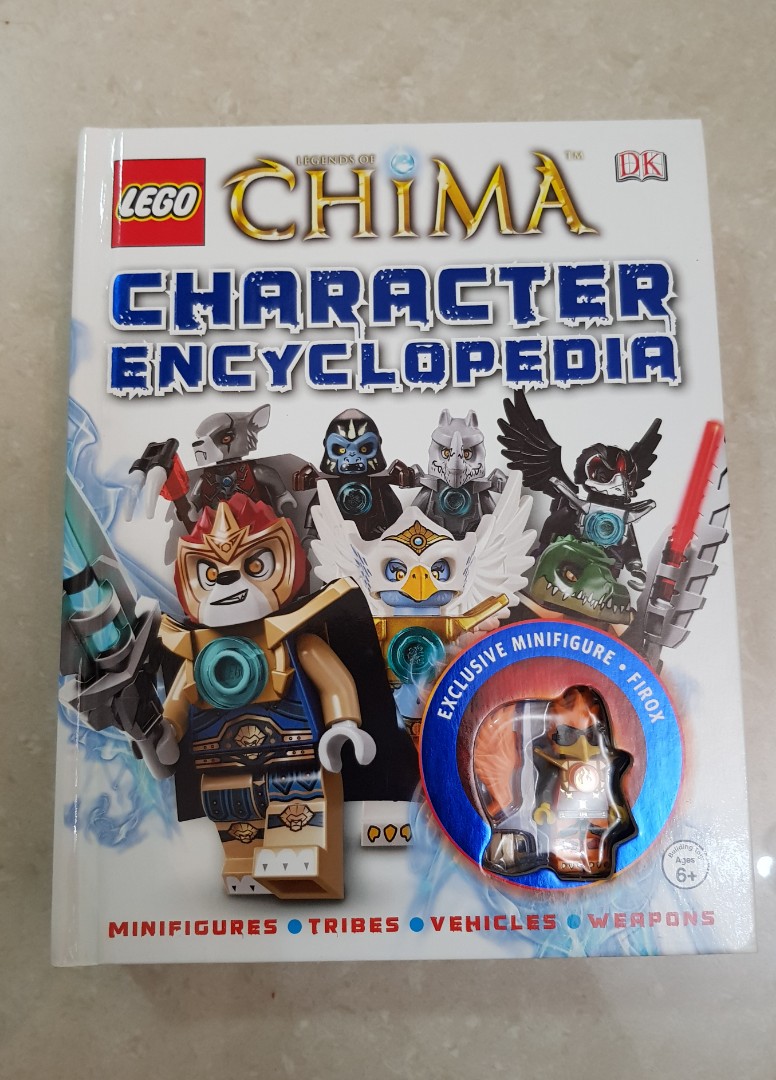 Chima Character Encyclopedia with exclusive figurine, Hobbies & Toys ...