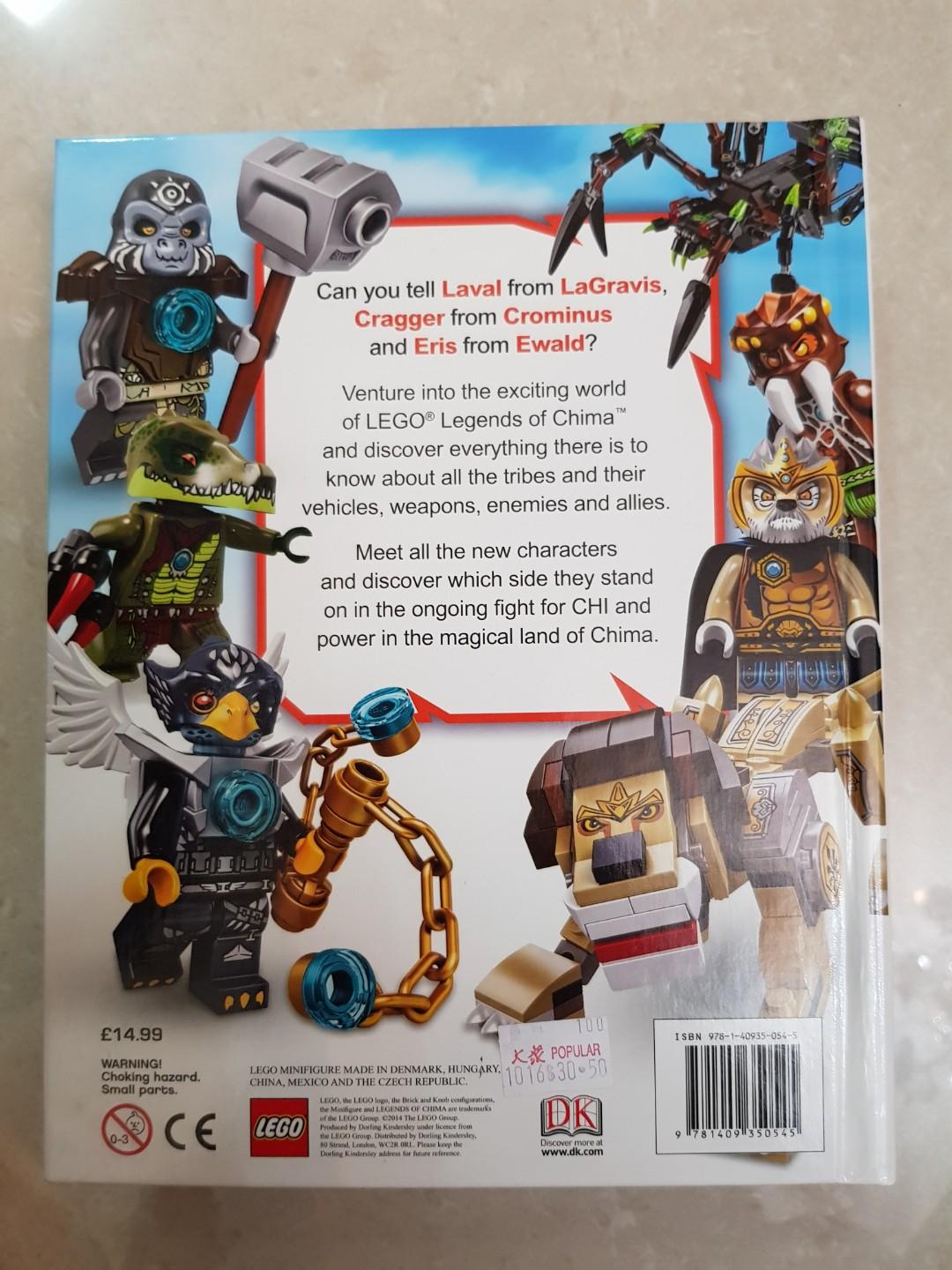 Chima Character Encyclopedia with exclusive figurine, Hobbies & Toys ...