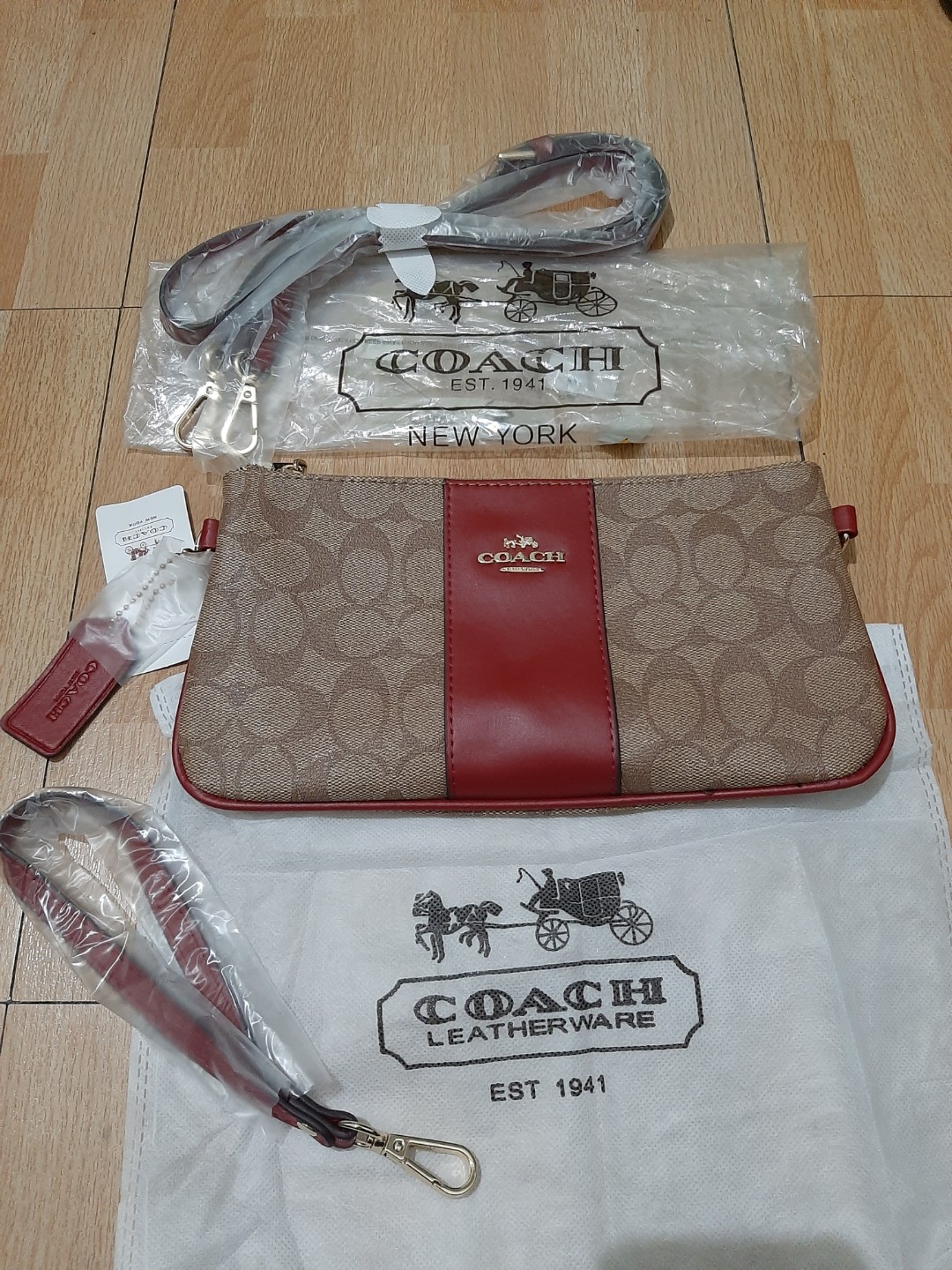 Coach wallet sling, Luxury, Bags & Wallets on Carousell