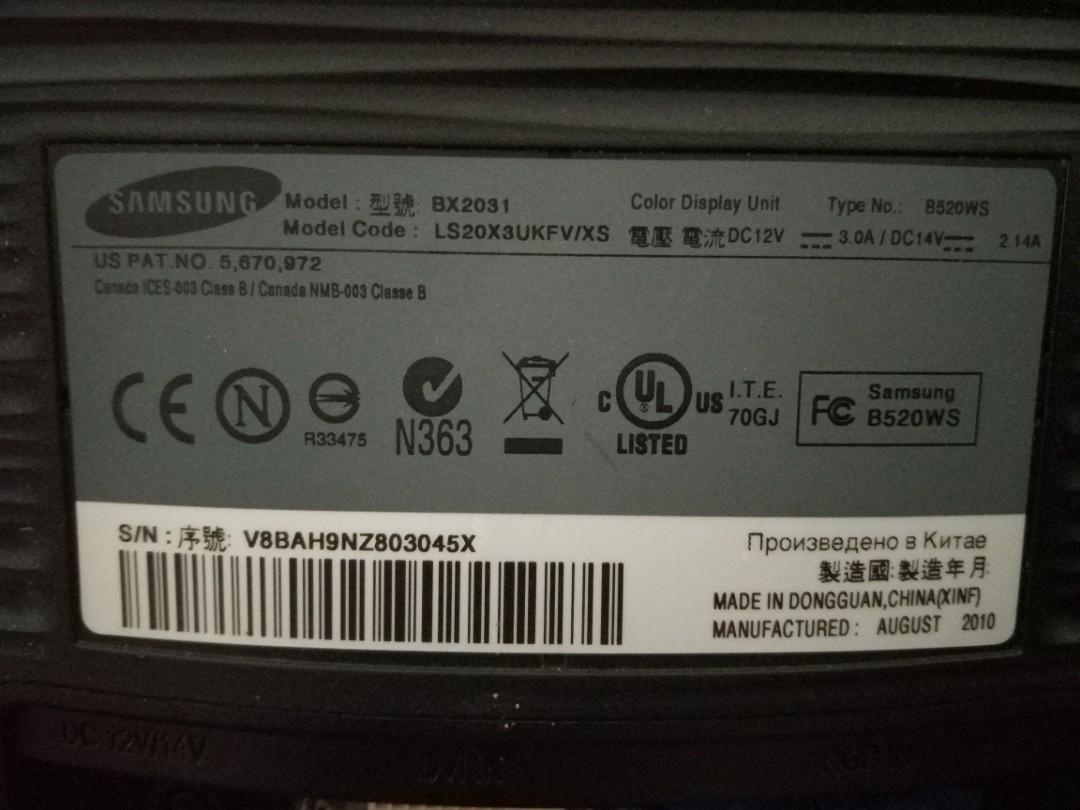 Computer monitor, Computers & Tech, Parts & Accessories, Monitor ...