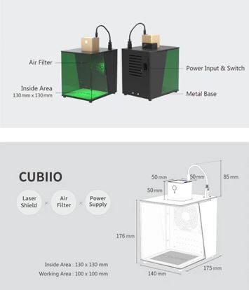 Cubiio Laser Engraver 鐳射雕刻機, 電腦＆科技, 打印機及影印機 - Carousell