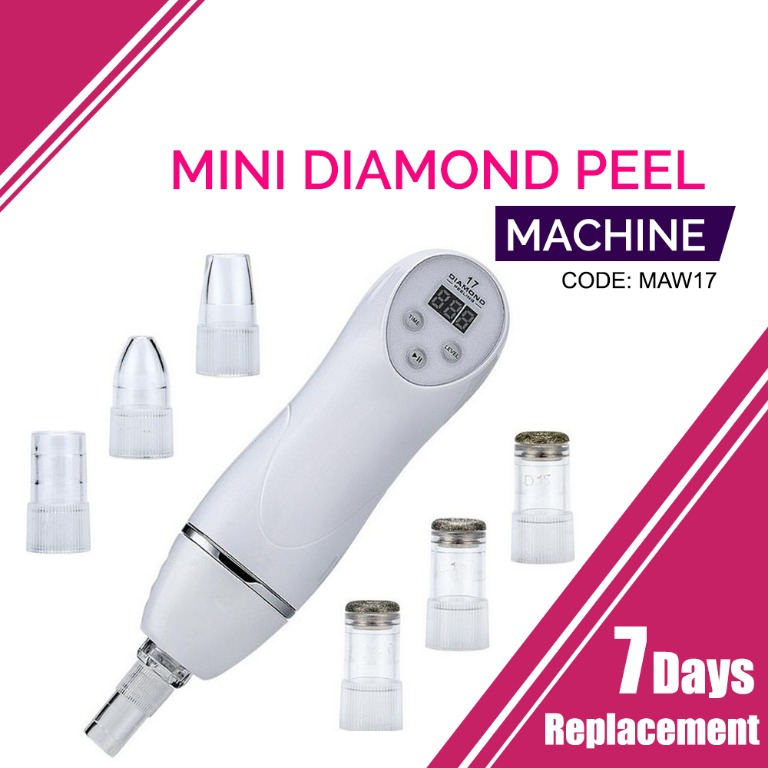 Facial Diamond Peel 2 in 1 Vacuum + diamond peel Machine for blackheads ...