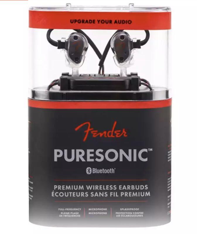 Fender Puresonic Premium Wireless EarBuds, Audio, Earphones on Carousell