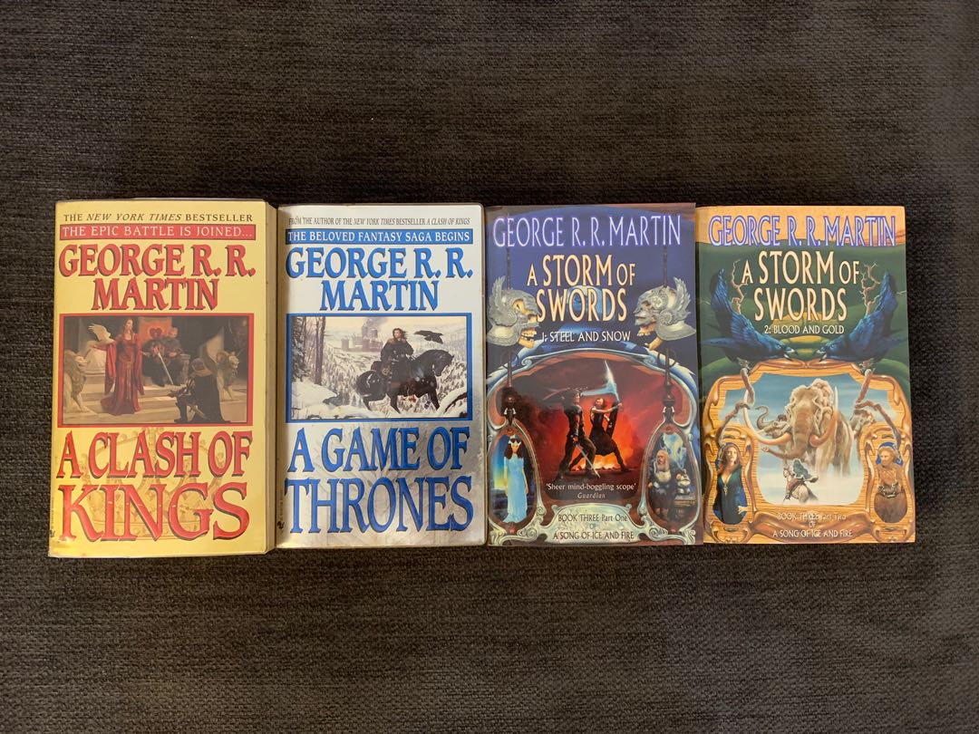 George R. R. Martin books, Hobbies & Toys, Books & Magazines, Fiction ...