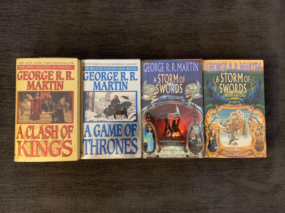 George R. R. Martin books, Hobbies & Toys, Books & Magazines, Fiction ...