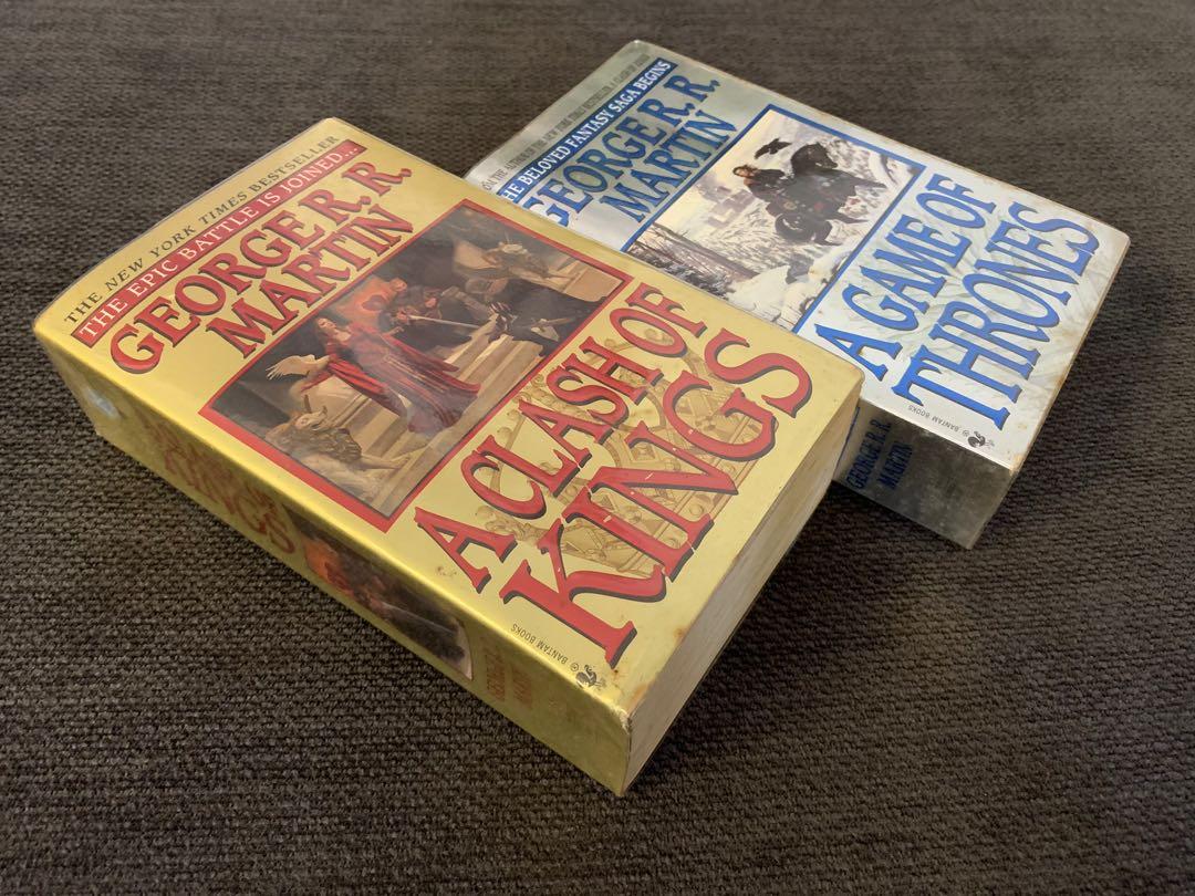 George R. R. Martin books, Hobbies & Toys, Books & Magazines, Fiction ...