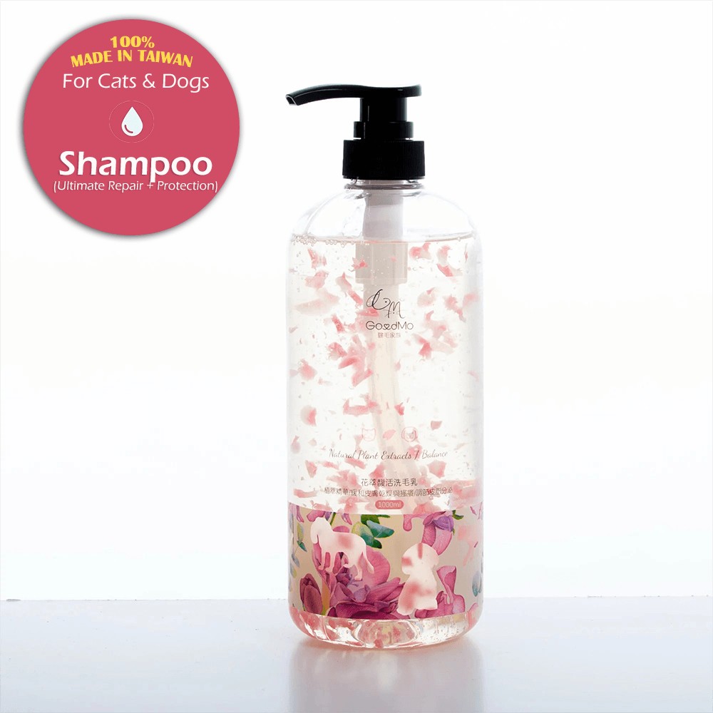 GOODMO Shampoo Natural Plant Extract (1 litre), Pet Supplies, Homes ...