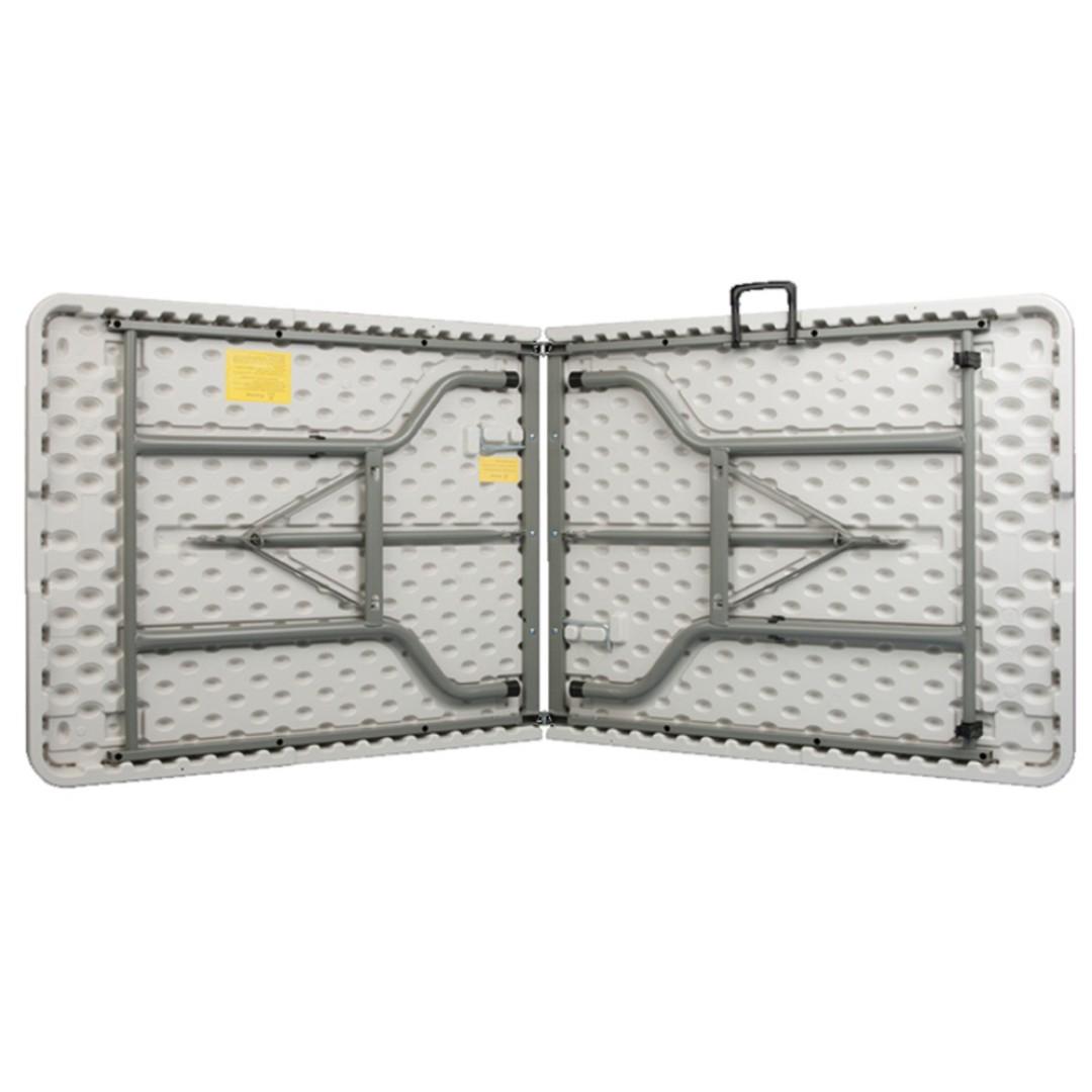 Sumo ST-7230F 72 Fold-in-Half Top Rectangular Folding Plastic Table ...