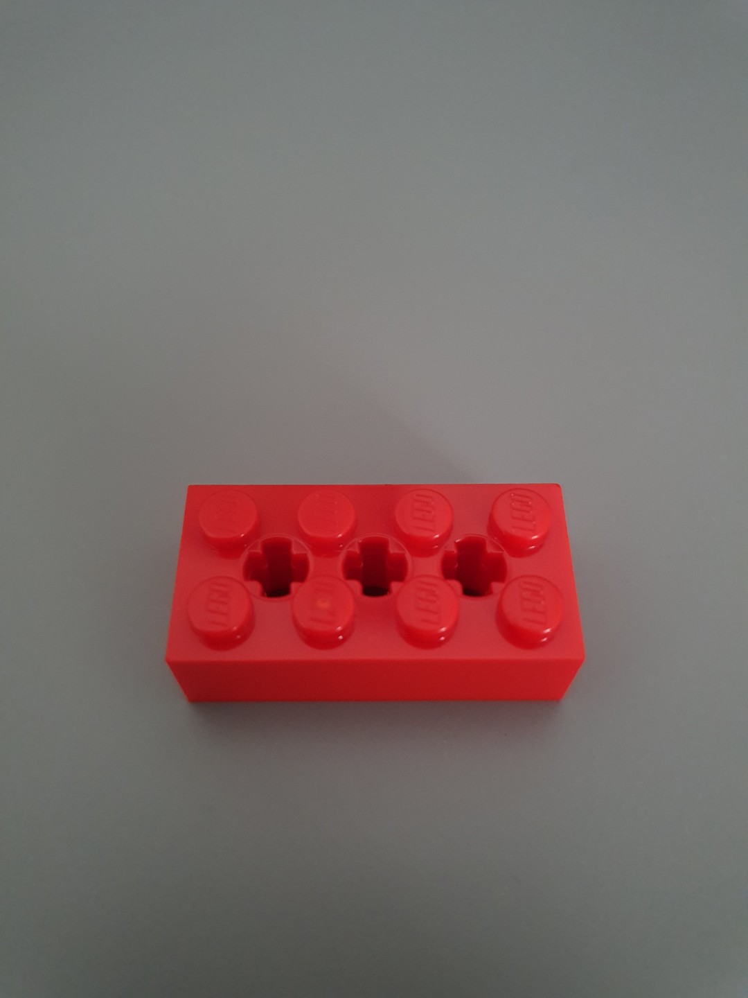 Lego 2x4 Red Brick with 3 Axle Holes [EXTREMELY RARE], Hobbies & Toys ...