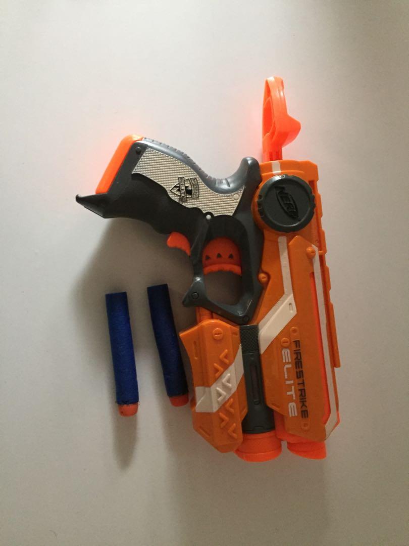 Nerf Firestrike Gun, Hobbies & Toys, Toys & Games on Carousell