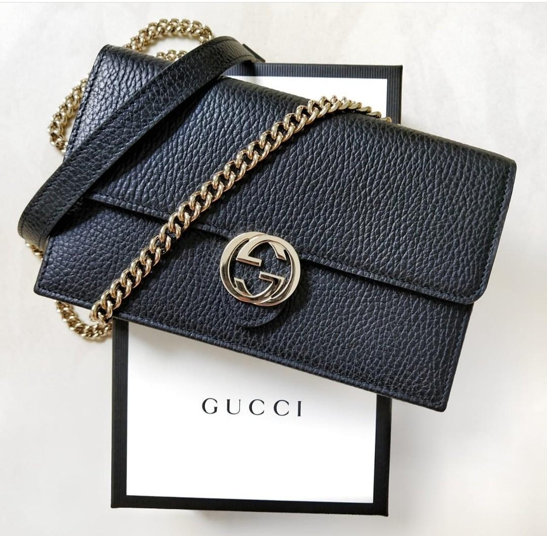 New Gucci Woc black grey red blue and pink, Fesyen Wanita, Tas & Dompet ...