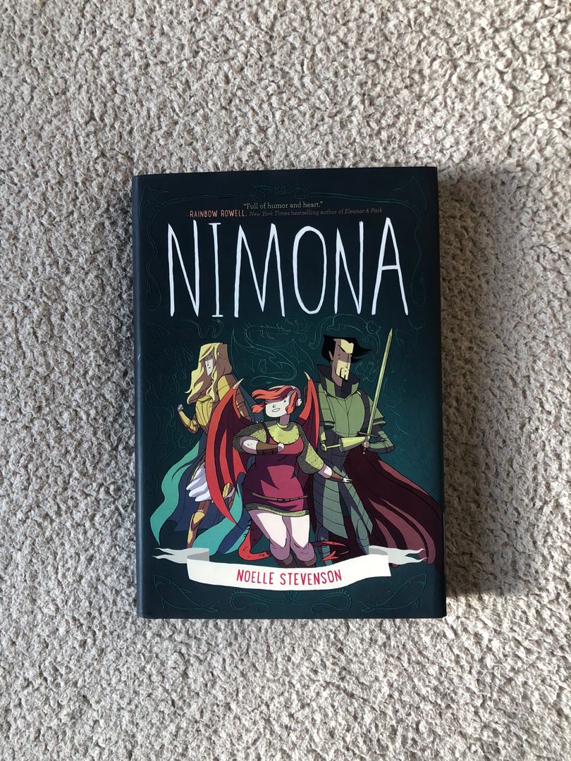 Nimona by Noelle Stevenson Hardcover Graphic Novel, Hobbies & Toys ...