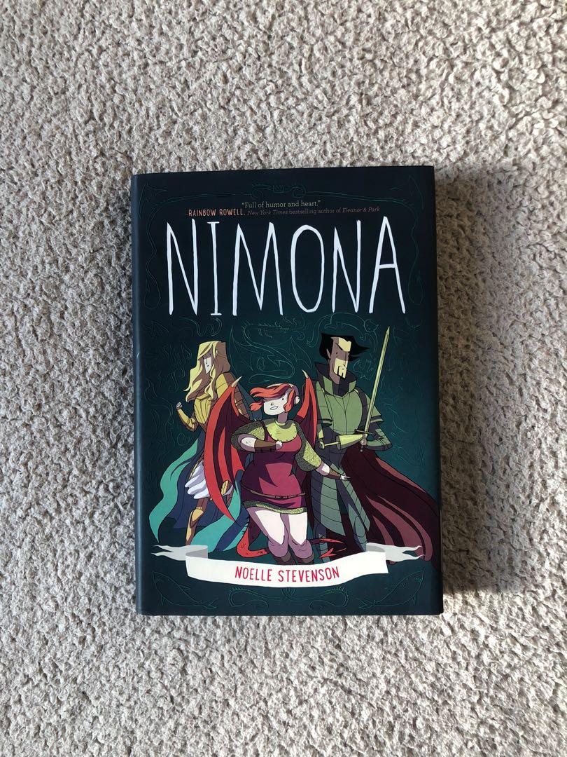 Nimona by Noelle Stevenson Hardcover Graphic Novel, Hobbies & Toys ...
