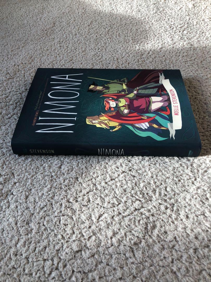 Nimona by Noelle Stevenson Hardcover Graphic Novel, Hobbies & Toys ...