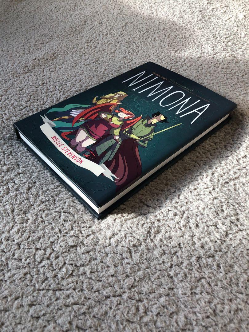 Nimona by Noelle Stevenson Hardcover Graphic Novel, Hobbies & Toys ...