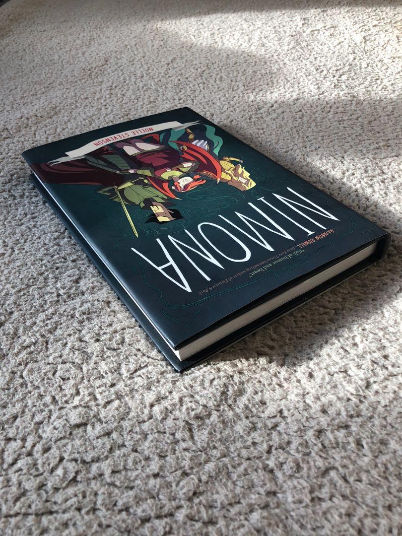 Nimona by Noelle Stevenson Hardcover Graphic Novel, Hobbies & Toys ...