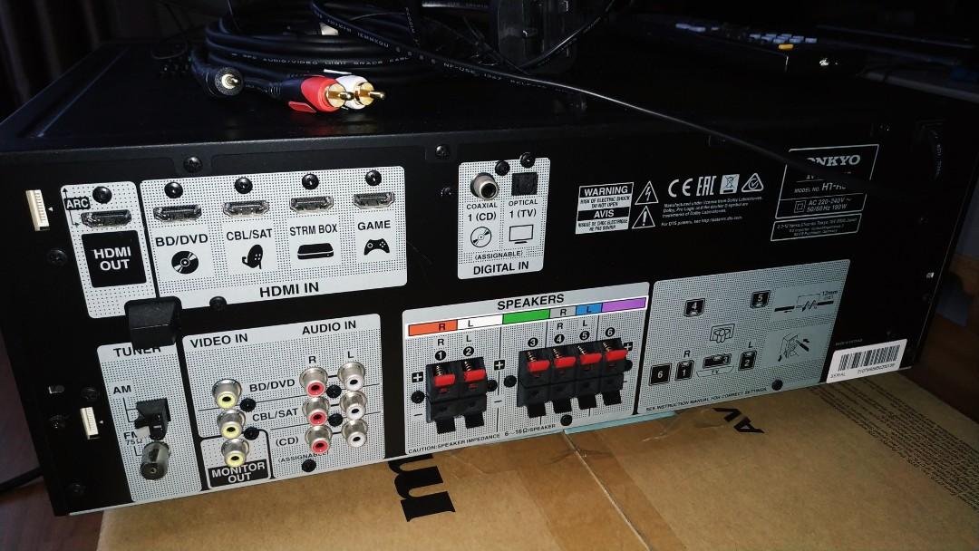 Onkyo AV Receiver with speakers, Audio, Soundbars, Speakers ...