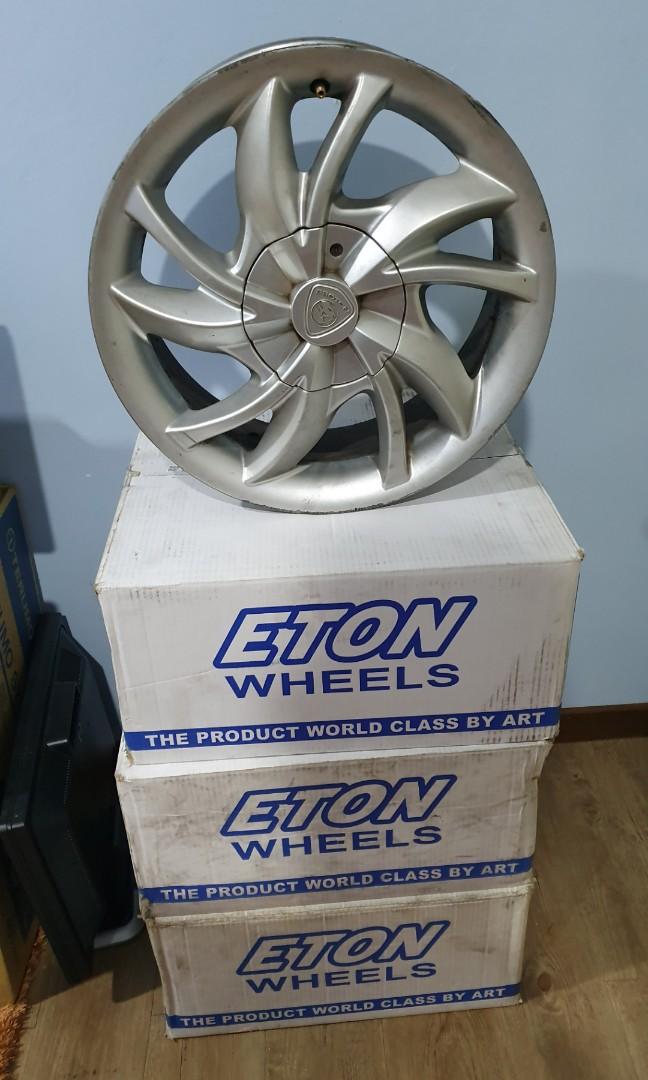 Original Proton Satria Neo 16" Rim, Auto Accessories on Carousell