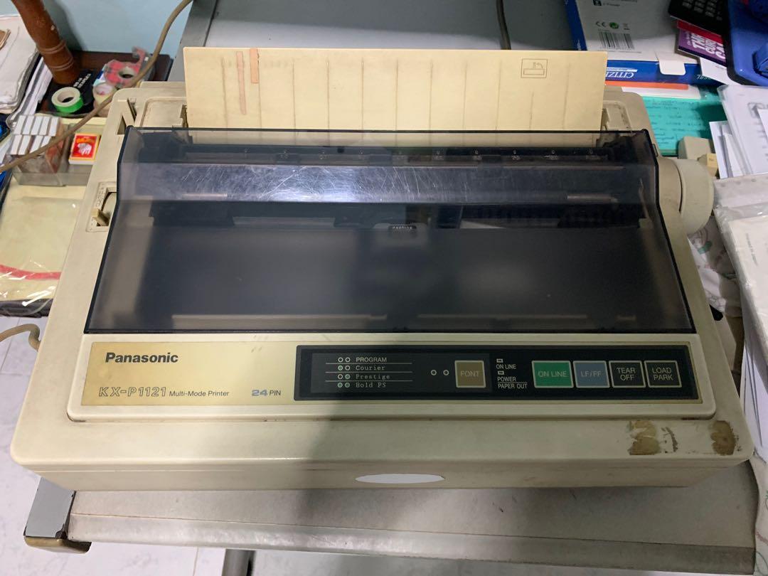 Panasonic dot matrix printer, Computers & Tech, Printers, Scanners ...