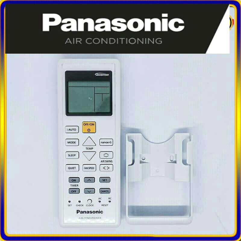 PANASONIC INVERTER AIR CONDITIONER GENUINE REMOTE CONTROL WITH BRACKET ...