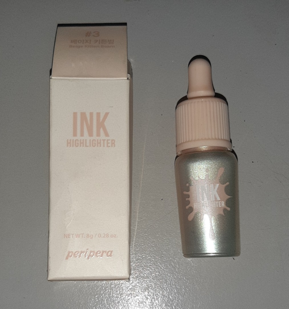 Peripera ink highlighter - no. 3 beige kitten beam, Beauty & Personal ...