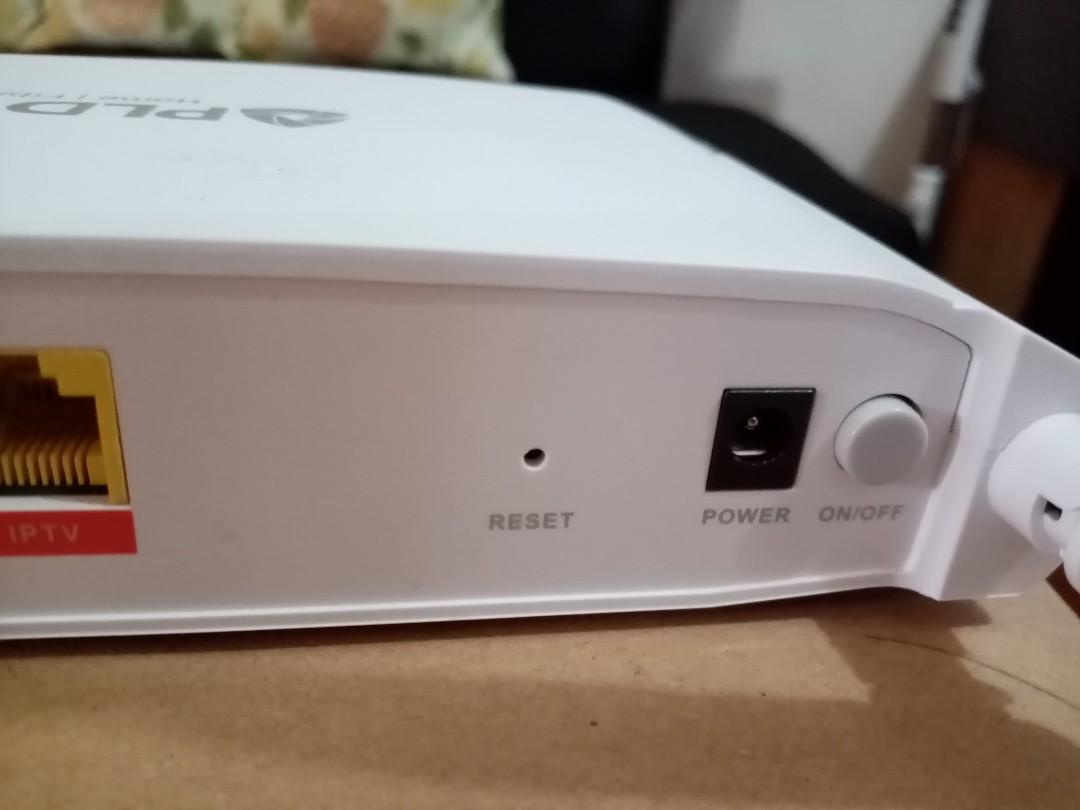 PLDT Home Fiber router, Computers & Tech, Parts & Accessories ...