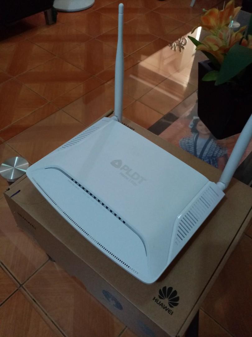 PLDT Home Fiber router, Computers & Tech, Parts & Accessories ...