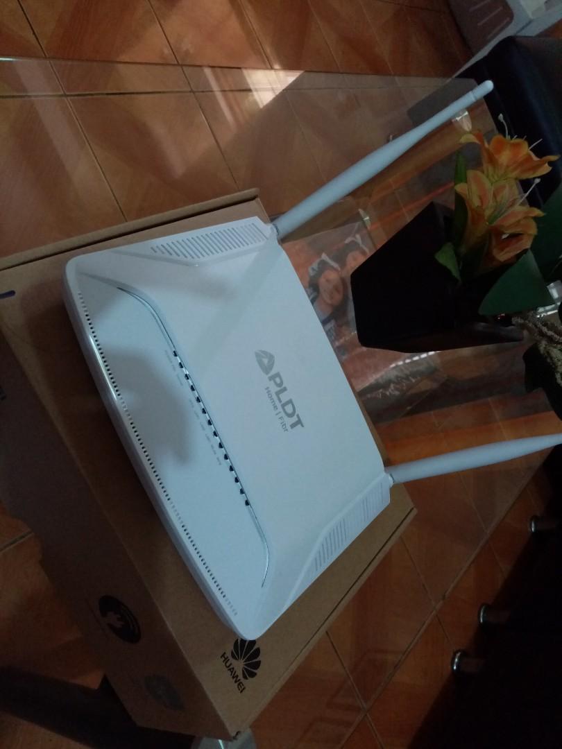 PLDT Home Fiber router, Computers & Tech, Parts & Accessories ...