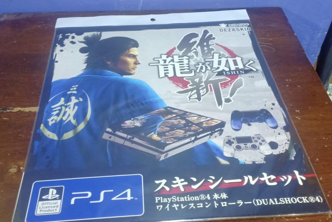 龍が如く維新！Ryu Ga Gotoku Ishin！ PS4 Body Sticker Seal Set, Video Gaming ...