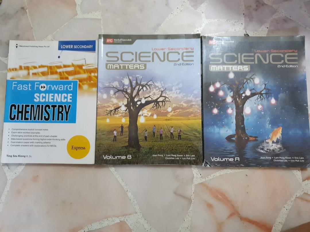 Sec 2 science textbooks and assessment book, Hobbies & Toys, Books ...