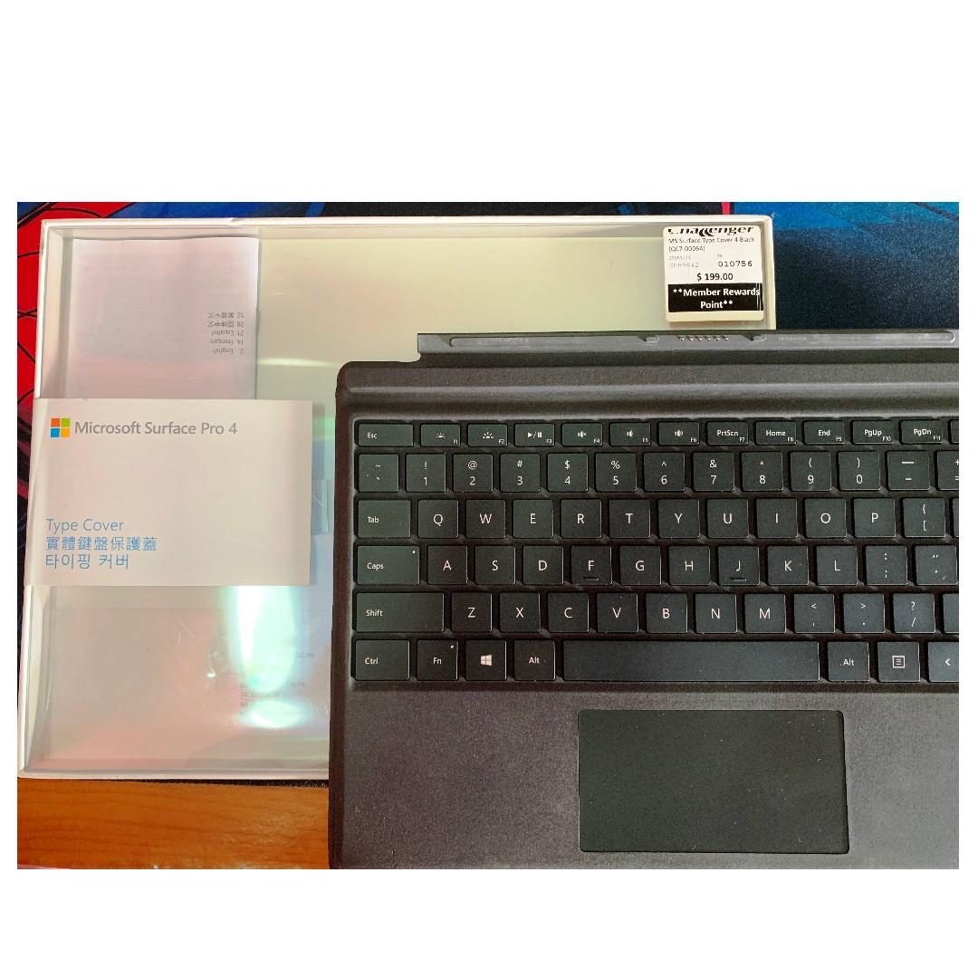Surface Pro 4 Type Cover Keyboard (Surface Pro 3, Pro 4, Pro 5, Pro 6 ...