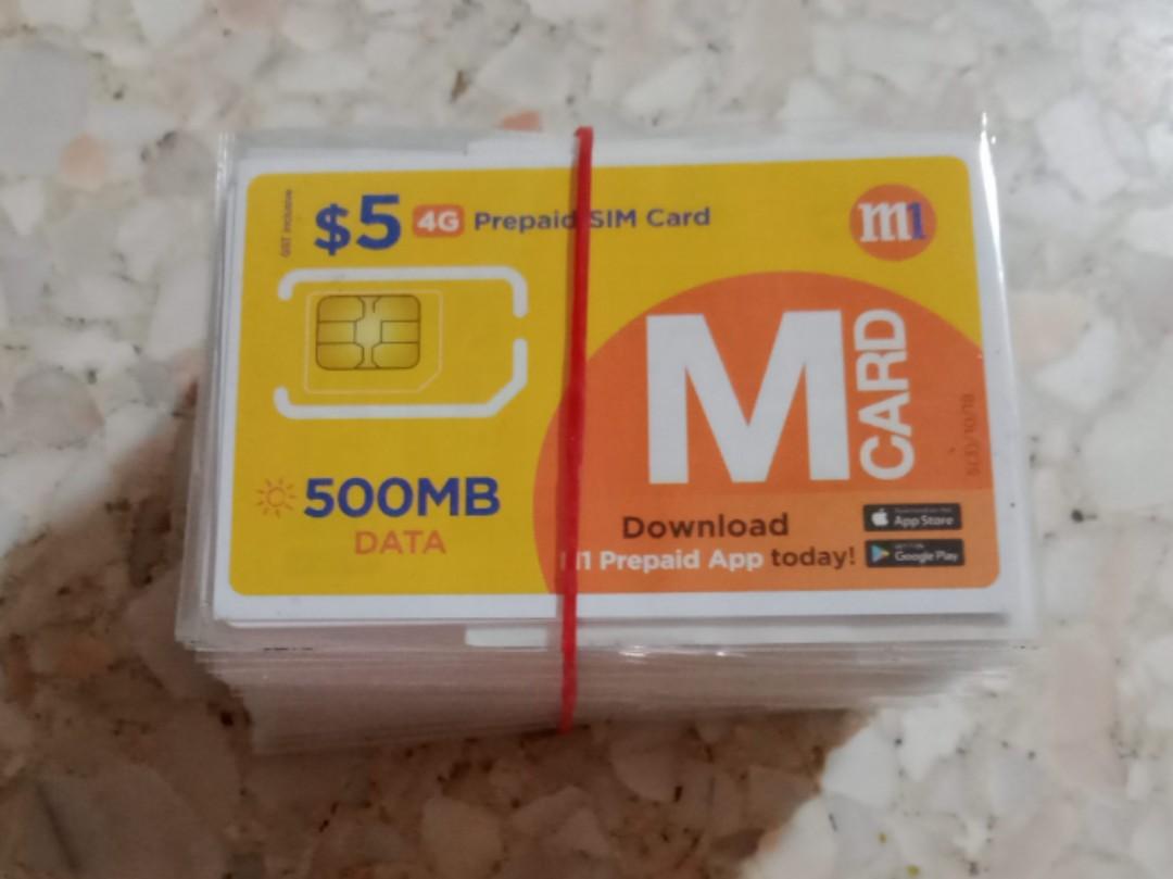 Tai Kong card aka pre registered sim, Mobile Phones & Gadgets, Mobile ...