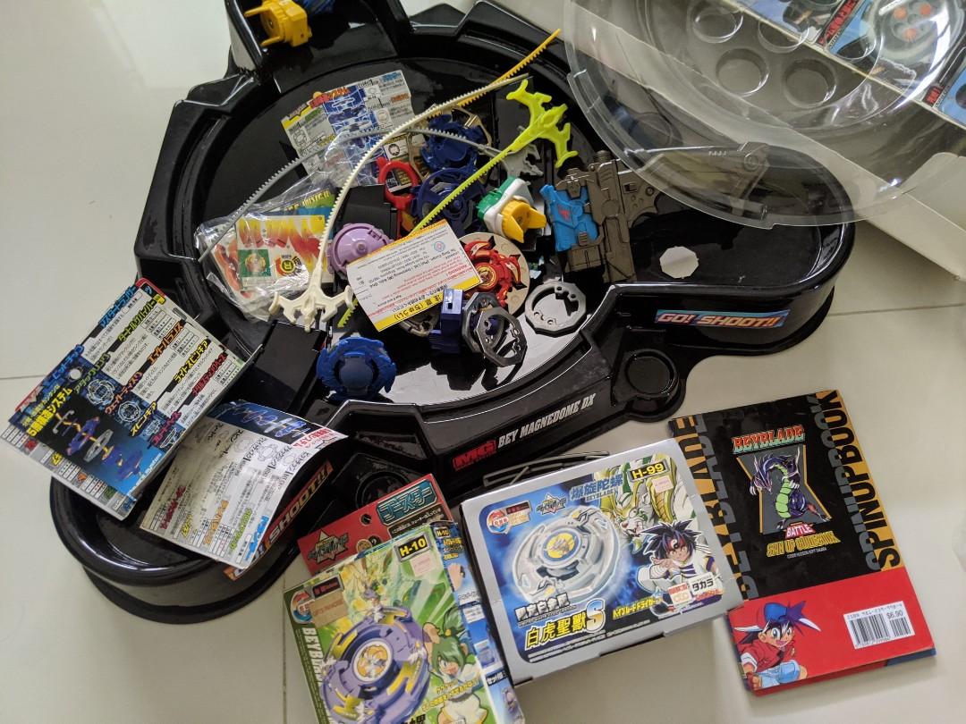 Takara Tomy Metal Fight Beyblade A-80 A80 Bey Magne Dome DX & Dranzer V ...