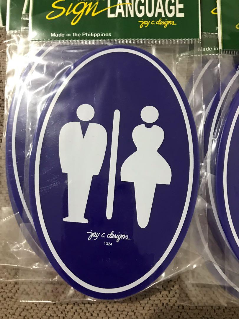 CR SIGNAGE, Furniture & Home Living, Home Improvement & Organization ...