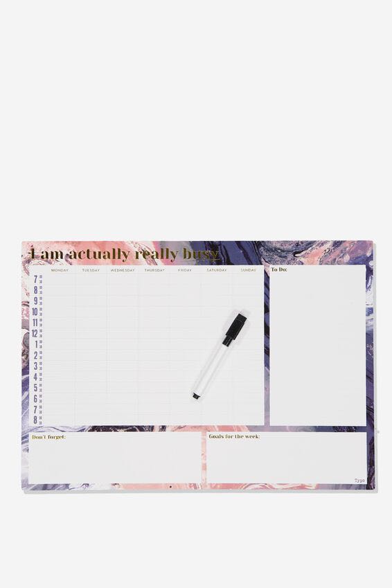 Typo weekly planner, Everything Else on Carousell