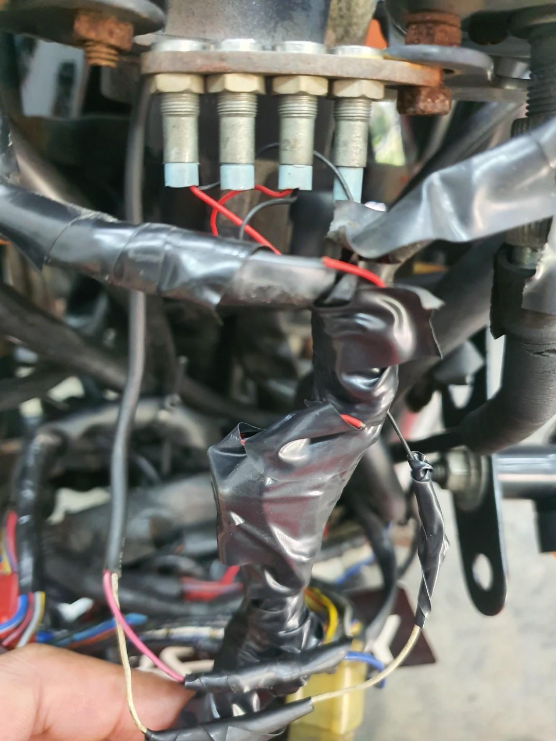 Wiring Problem?, Motorcycles, Motorcycle Accessories on Carousell