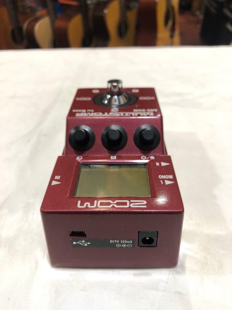 Zoom MS-60B Bass Multi Stomp Effects Pedal, Hobbies & Toys, Music ...