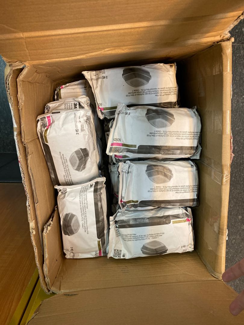 3M 60926 Multi Gas Filter 多用途綜合性終極濾罐, 健康及營養食用品, 口罩、面罩 - Carousell