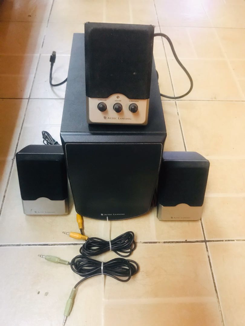 Altec lancing speakers, Audio, Soundbars, Speakers & Amplifiers on ...