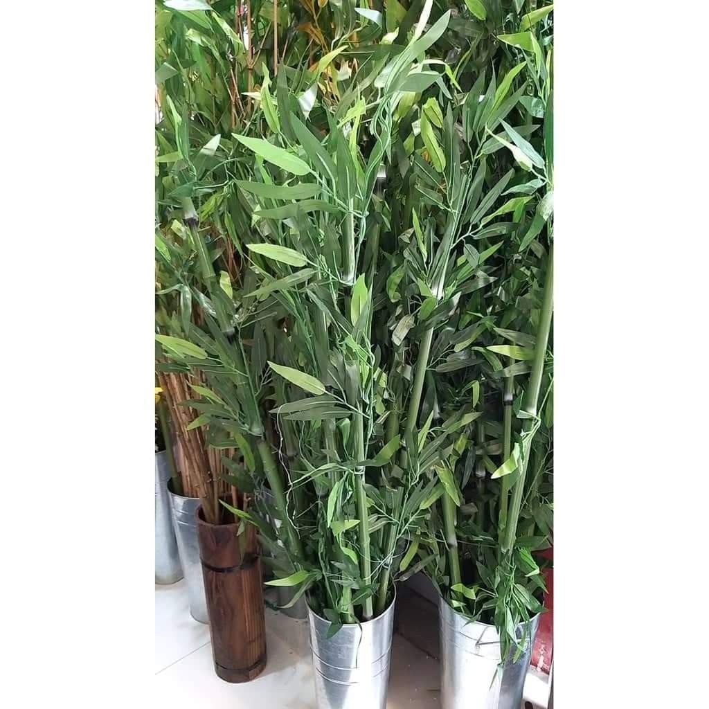 Artificial Single Stem Bamboo Tree with Free Make Up Pouch, Furniture ...