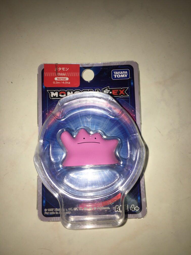 Authentic Ditto Pokemon Figurine, Hobbies & Toys, Toys & Games on Carousell
