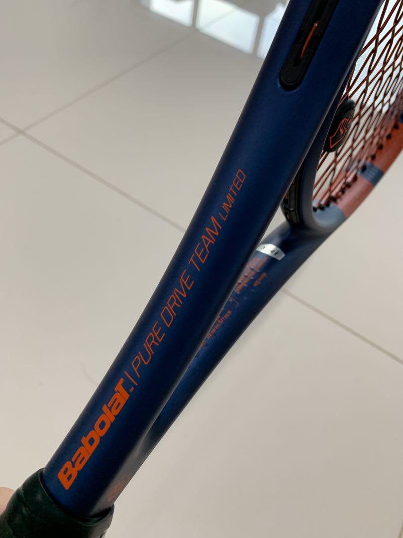 (Limited Roland Garros) Babolat Pure Drive. Good condition, Sports ...