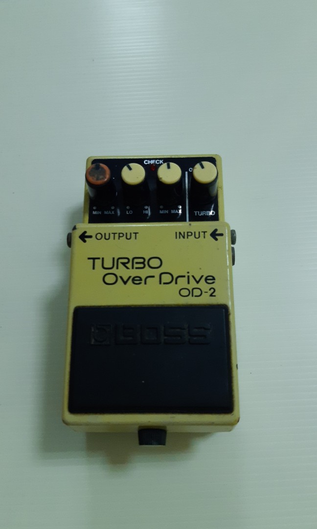 Boss turbo OD, Hobbies & Toys, Music & Media, Musical Instruments on ...