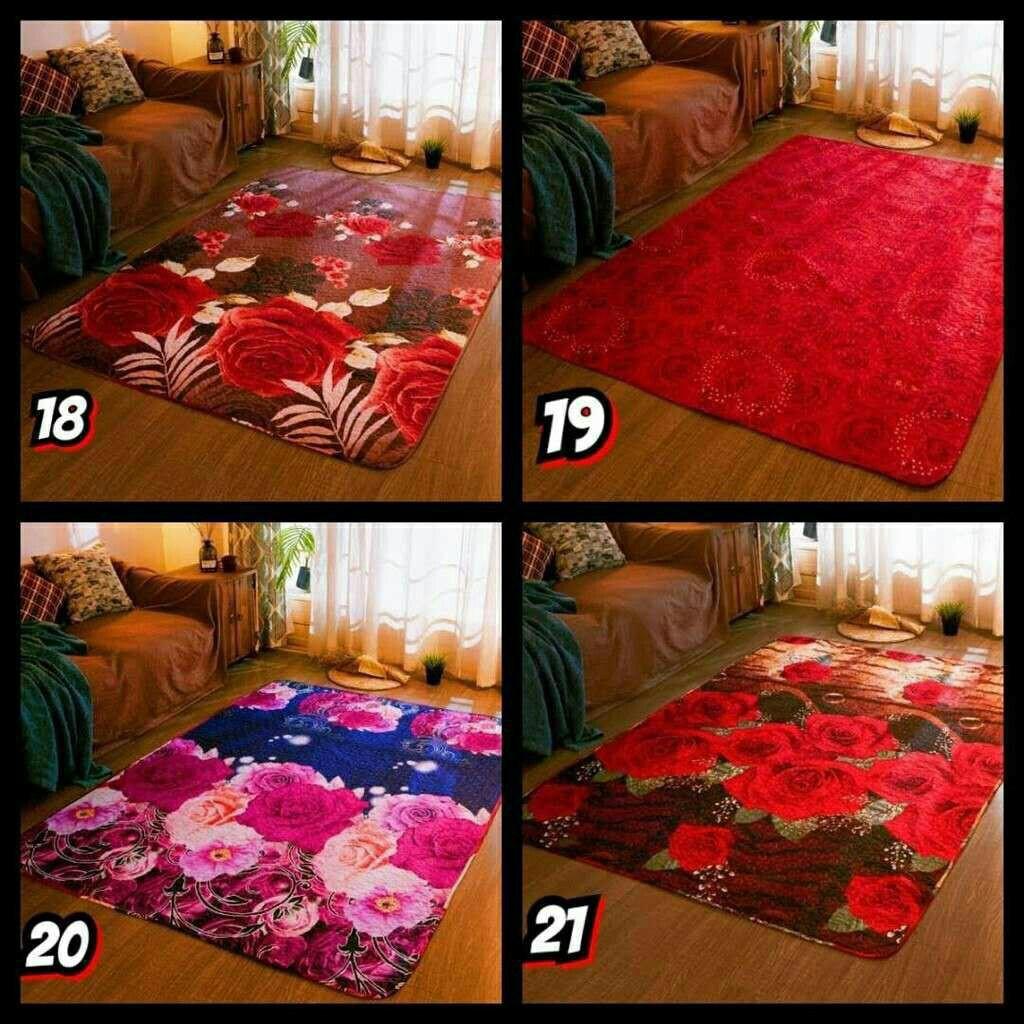 CARPET PATCHWORK 3D BAJET SAIZ BESAR, Furniture & Home Living, Home Decor, Carpets, Mats ...