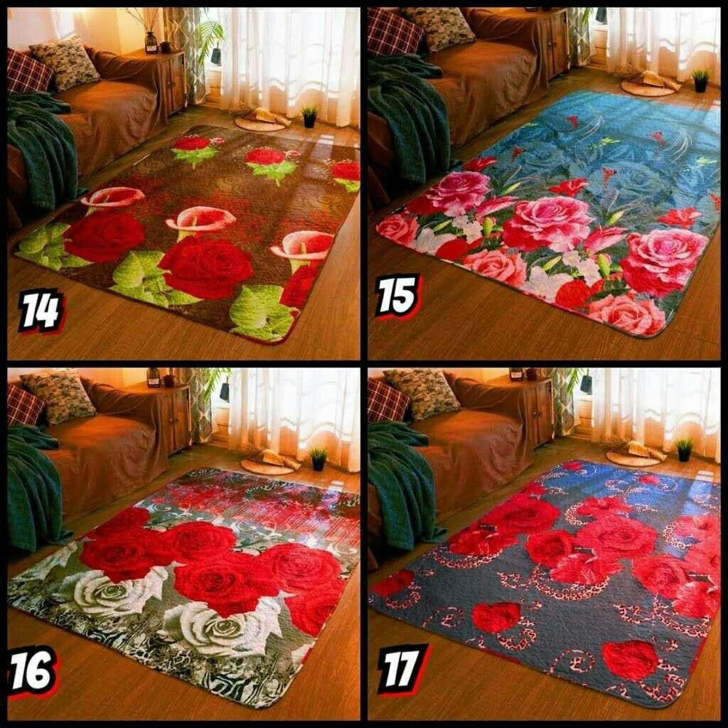 CARPET PATCHWORK 3D BAJET SAIZ BESAR, Furniture & Home Living, Home Decor, Carpets, Mats ...