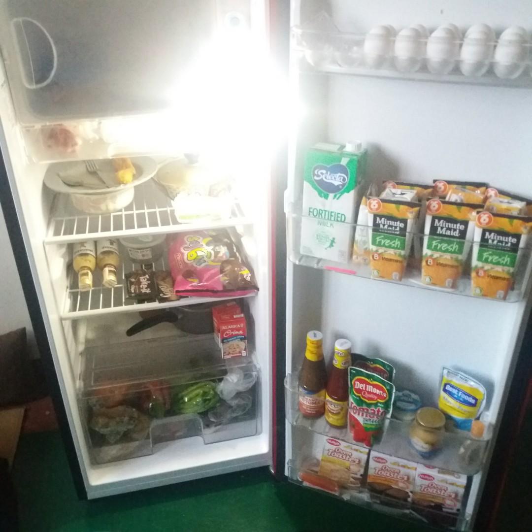 Condura One Door Refrigerator Red, TV & Home Appliances, Kitchen ...