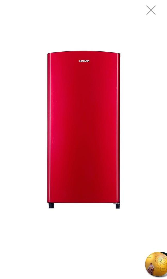 Condura One Door Refrigerator Red, TV & Home Appliances, Kitchen ...