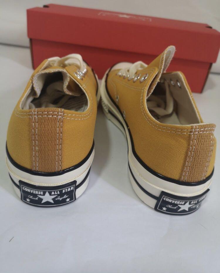 Converse Chuck Low 70s (Mustard), Men's Fashion, Footwear, Sneakers on Carousell