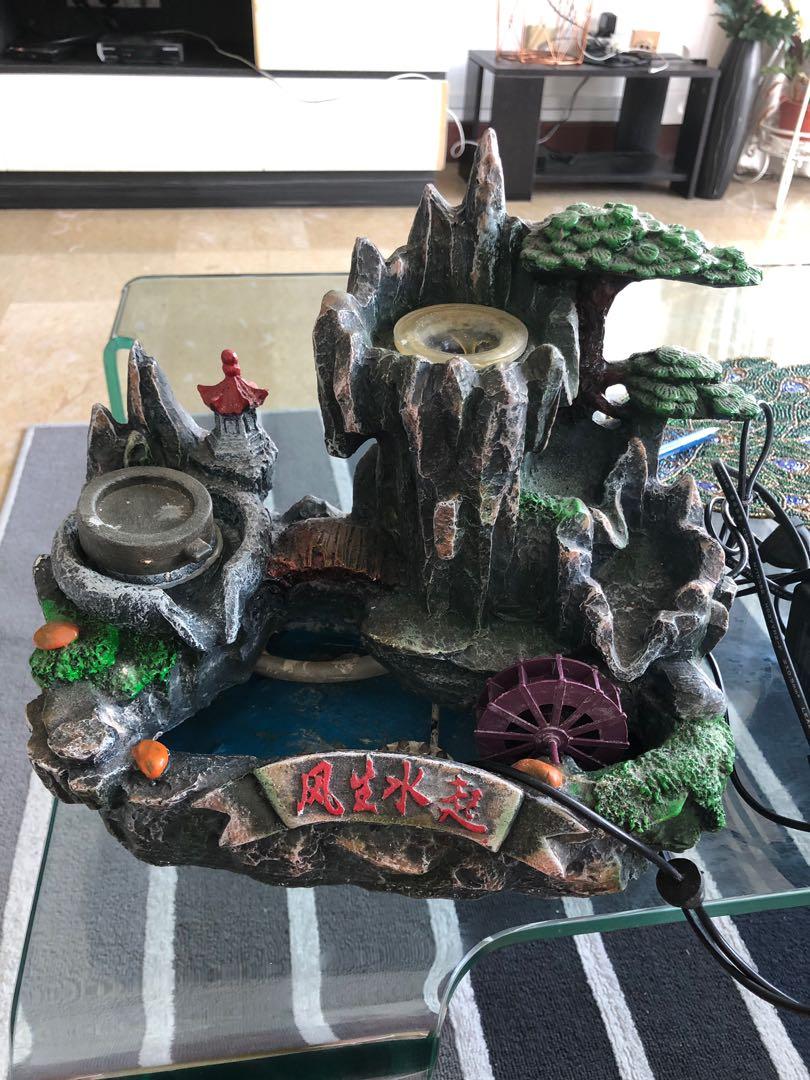 Fengshui good luck fountain, Everything Else on Carousell