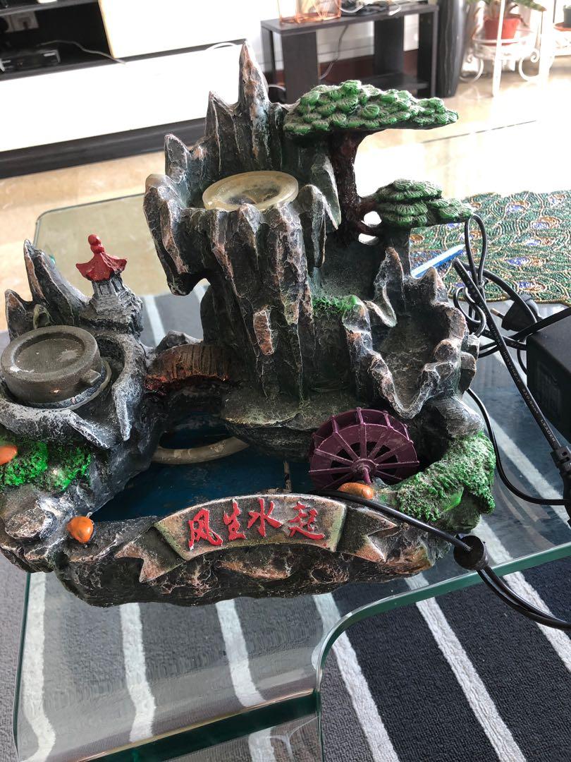 Fengshui good luck fountain, Everything Else on Carousell